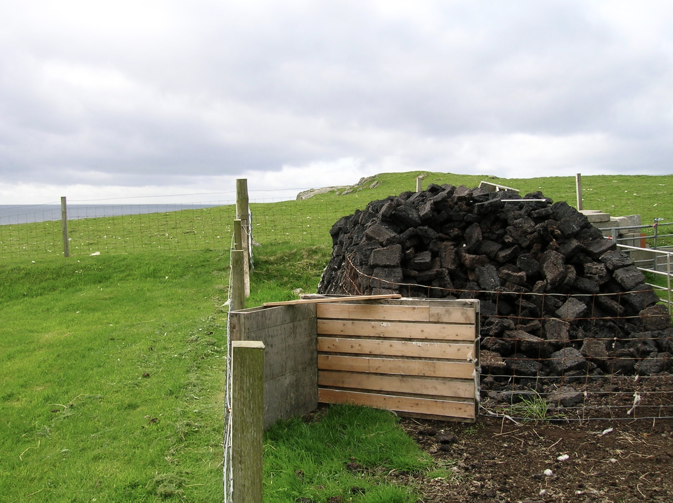 the most northerly and westernmost peat stack in the Hebrides – Robin A ...