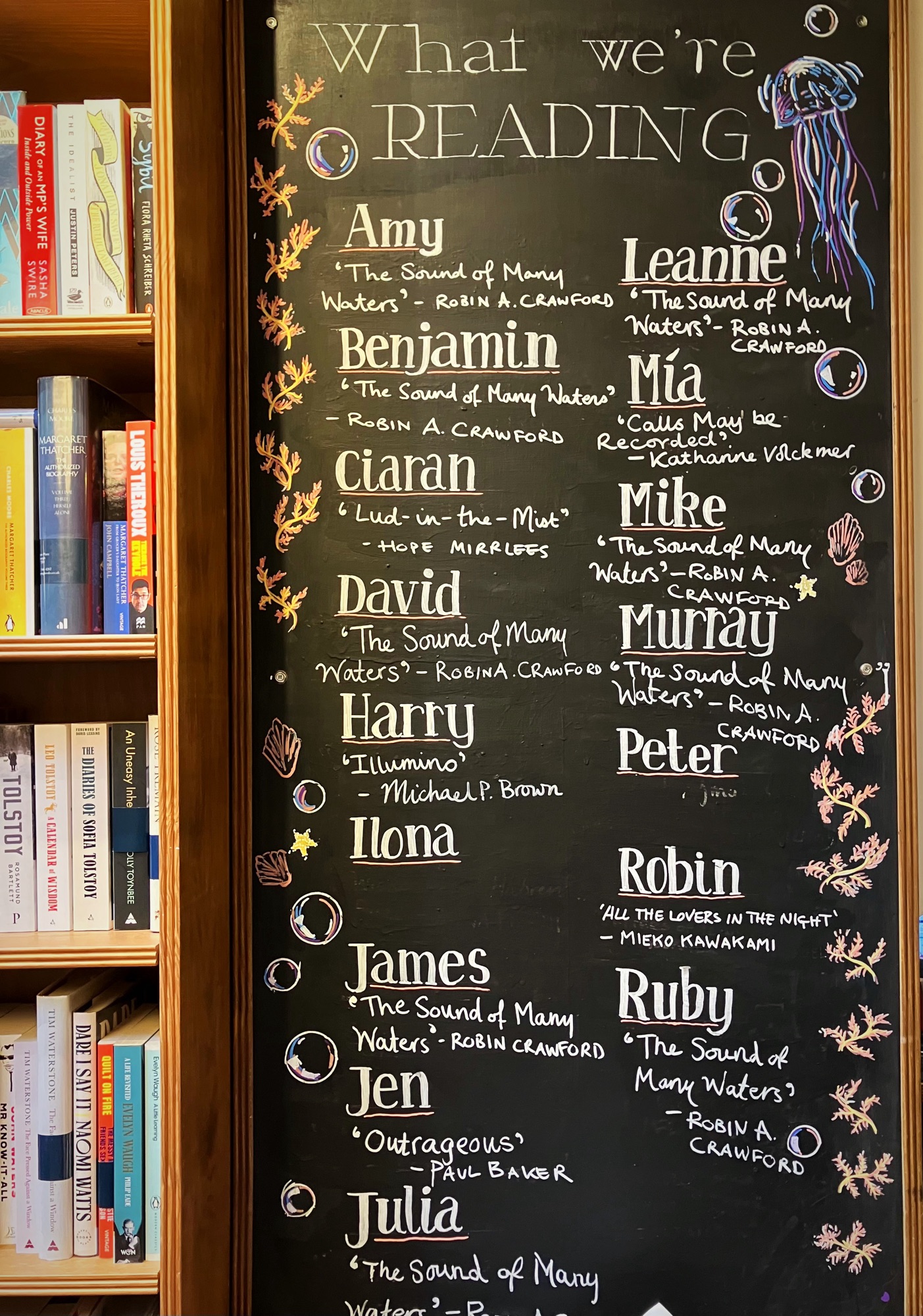 What We’re Reading – Robin A Crawford